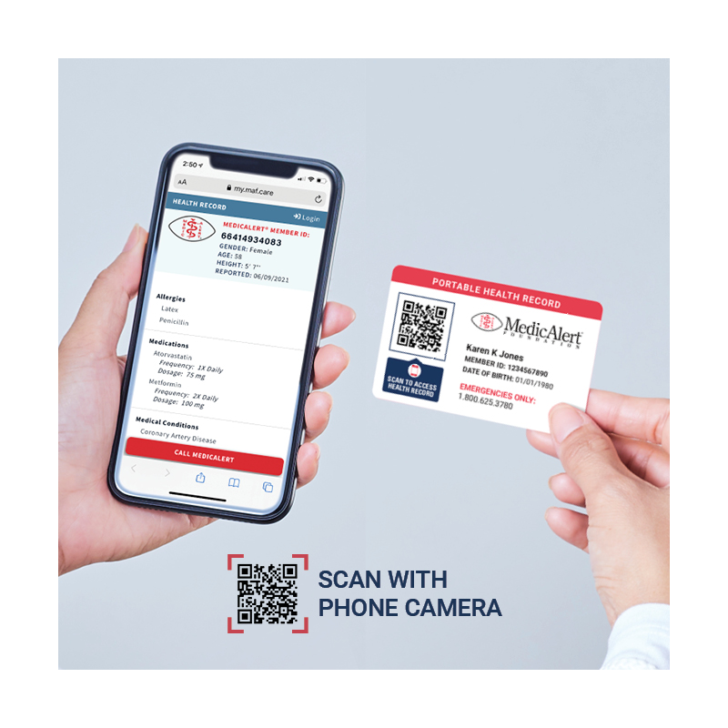 Smart Medical ID Card | MedicAlert Foundation