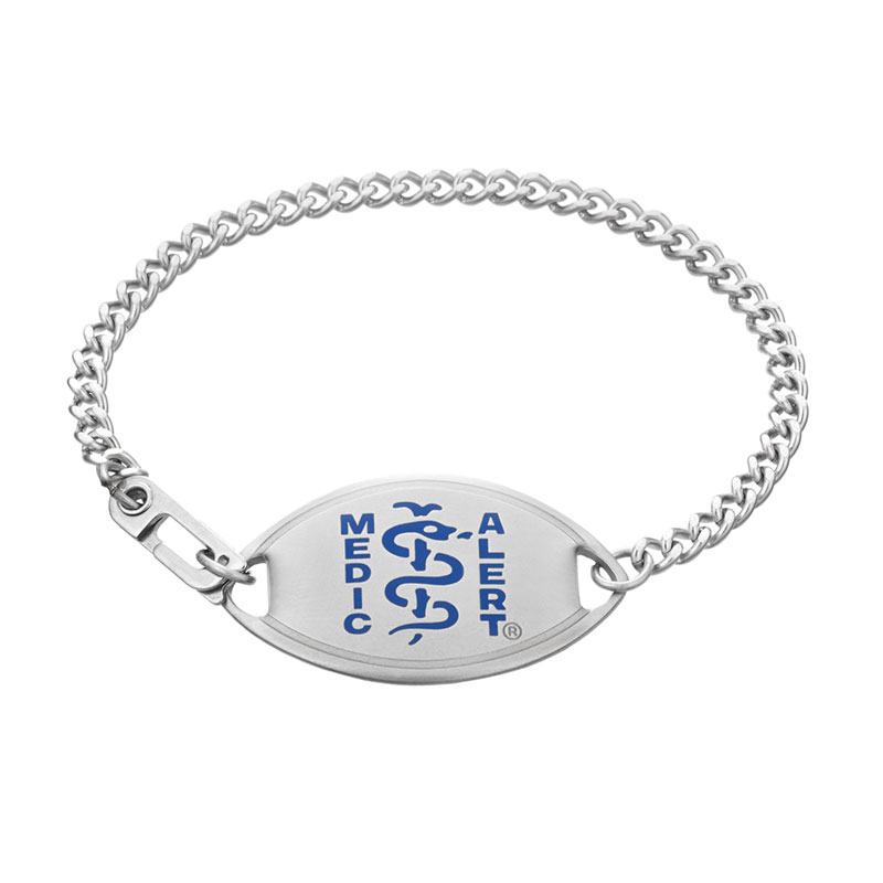 Easy Flex Medical ID Bracelet Black | MedicAlert Foundation