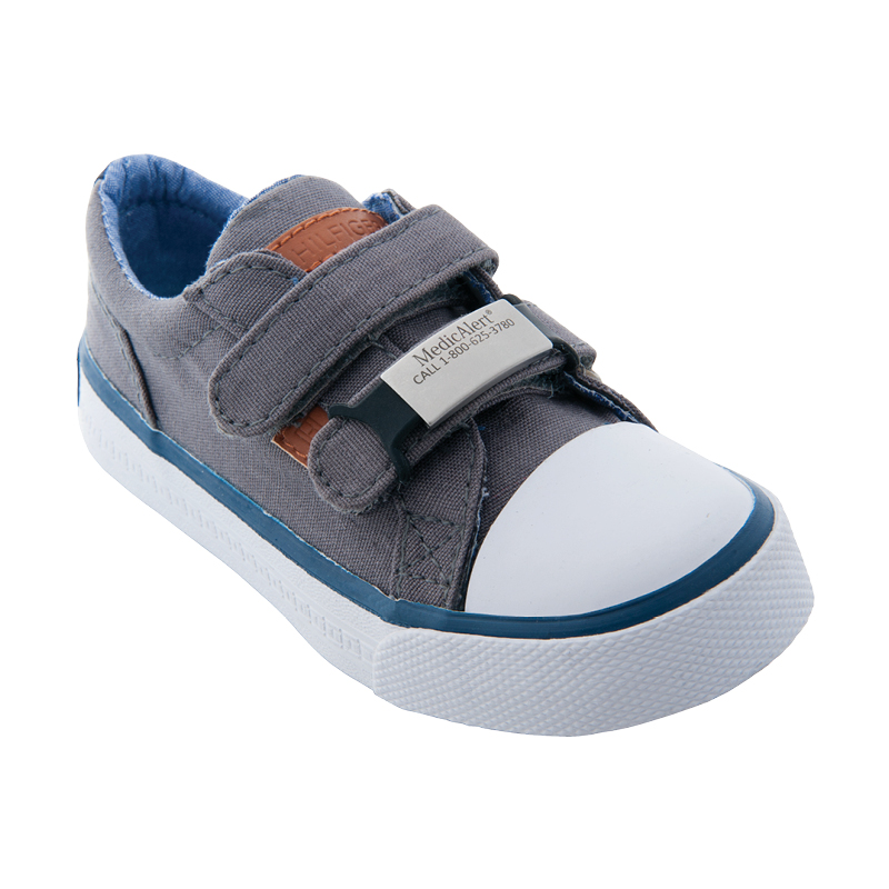 Shoe Tag Medical ID Accessory Black | MedicAlert Foundation | Medical ...