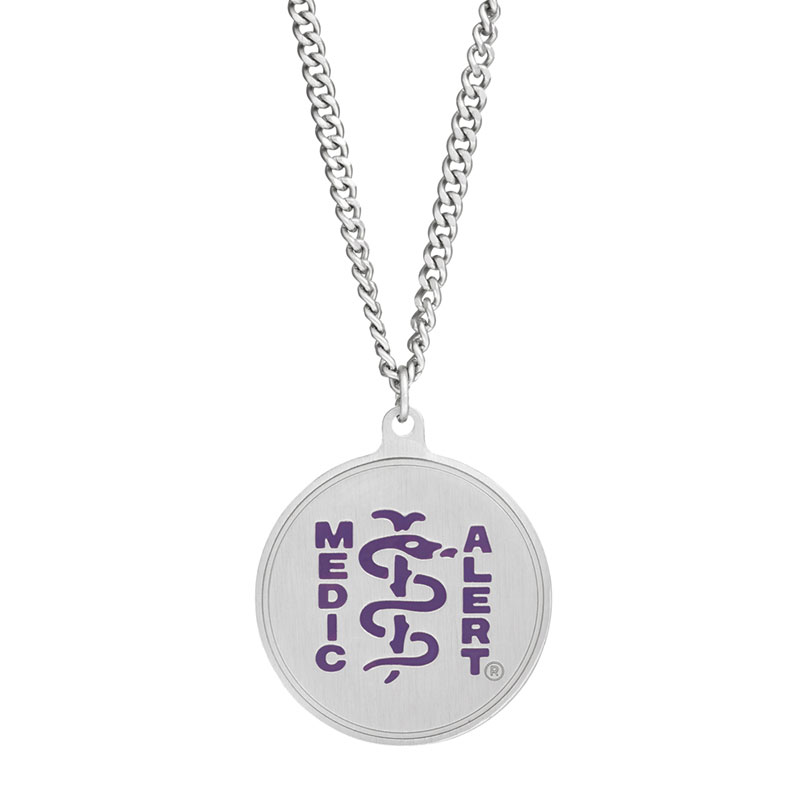 Classic Medical ID Necklace | MedicAlert Foundation | Medical IDs + 24/ ...