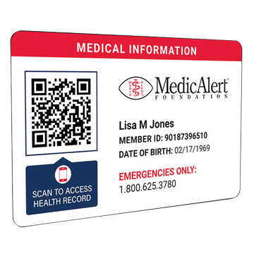 Smart Medical ID Card | MedicAlert Foundation