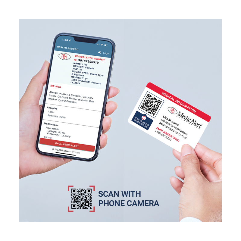 Smart Medical ID Card | MedicAlert Foundation