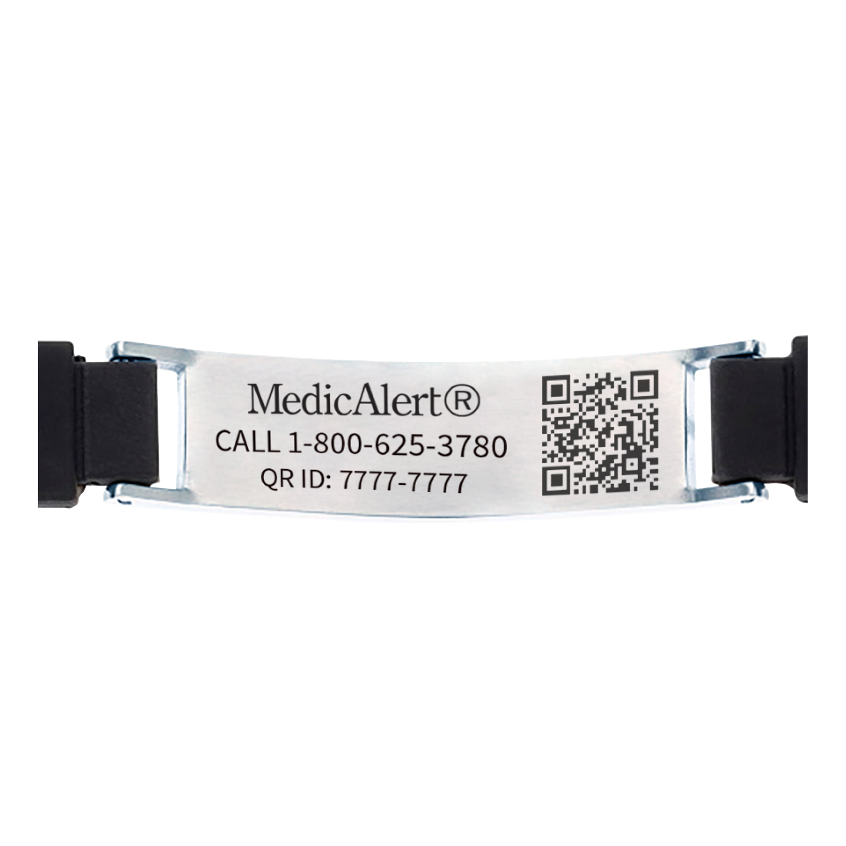 QR Code Elite Silicone Medical ID Bracelet | MedicAlert Foundation