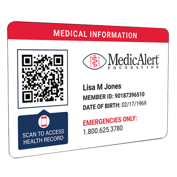 Smart Medical ID Card | MedicAlert Foundation